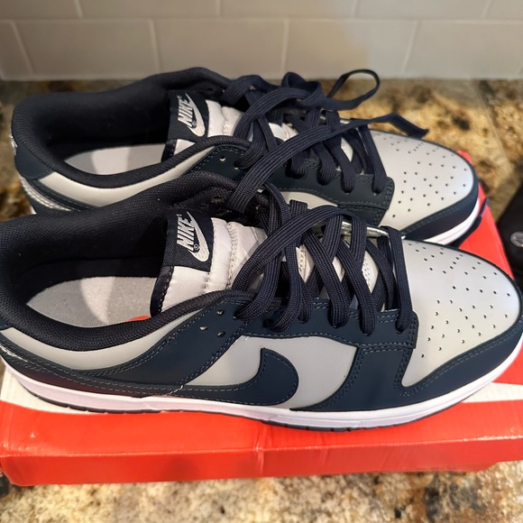 Nike | Shoes | Nike Authentic Low Dunk Georgetown | Poshmark